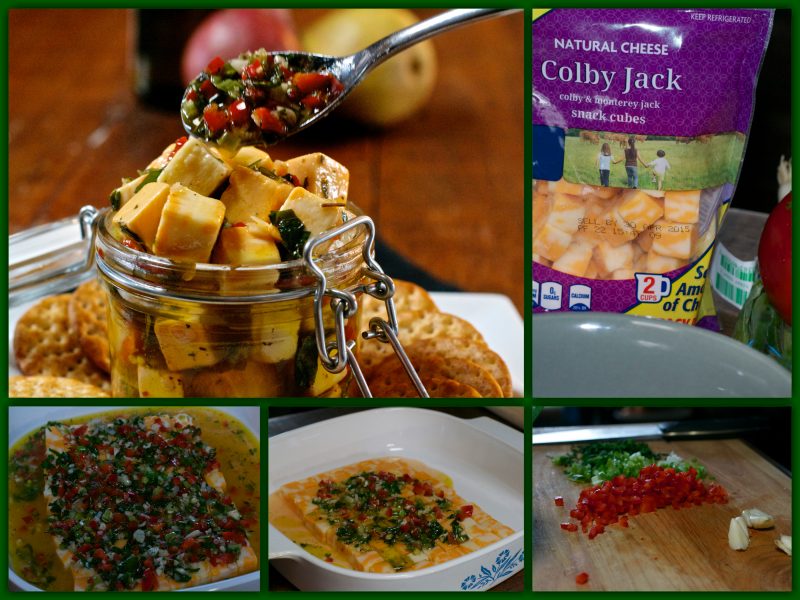 Italian Marinated Cheese - What the Forks for Dinner?