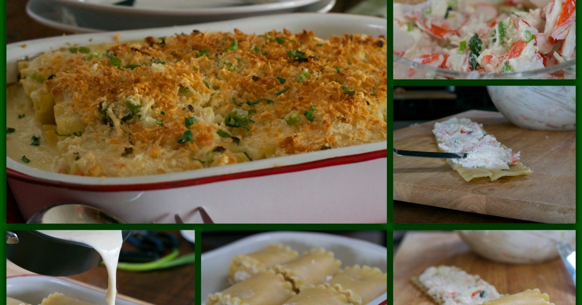 Crab Rangoon Lasagna - What the Forks for Dinner?