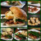 Scallop Bacon Burger - What the Forks for Dinner?