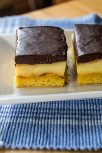 Boston Cream Bars - What the Forks for Dinner?