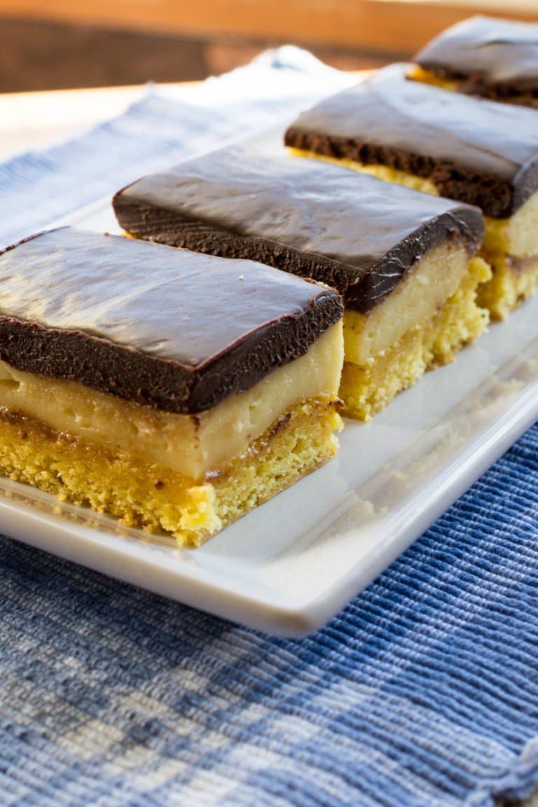 Boston Cream Bars - What the Forks for Dinner?