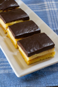 Boston Cream Bars - What the Forks for Dinner?