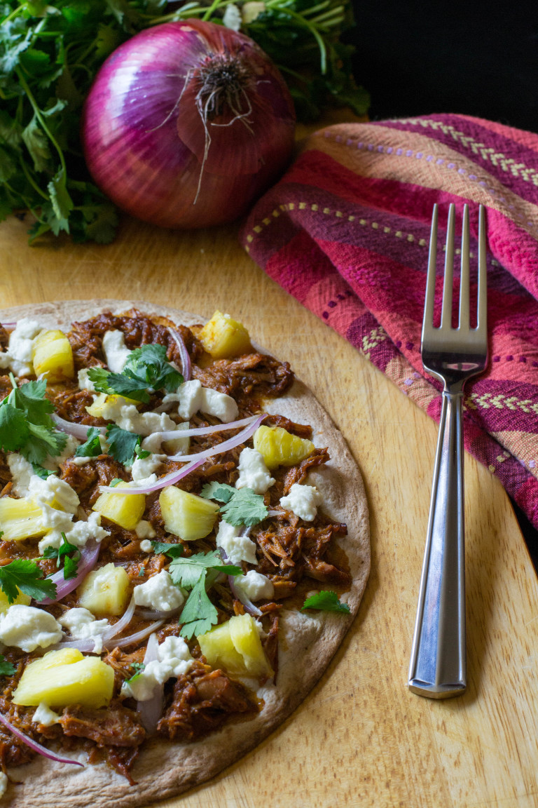 Al Pastor Pizza - What the Forks for Dinner?