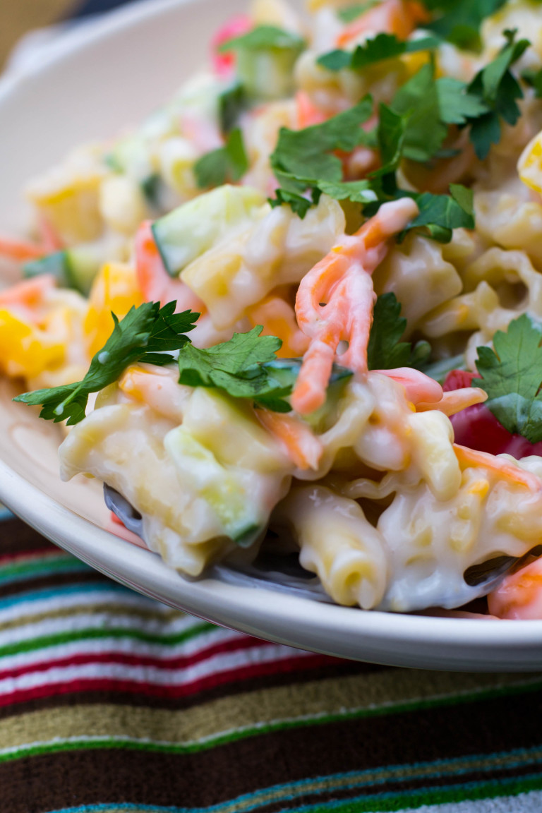 Spring Pasta Salad - What the Forks for Dinner?