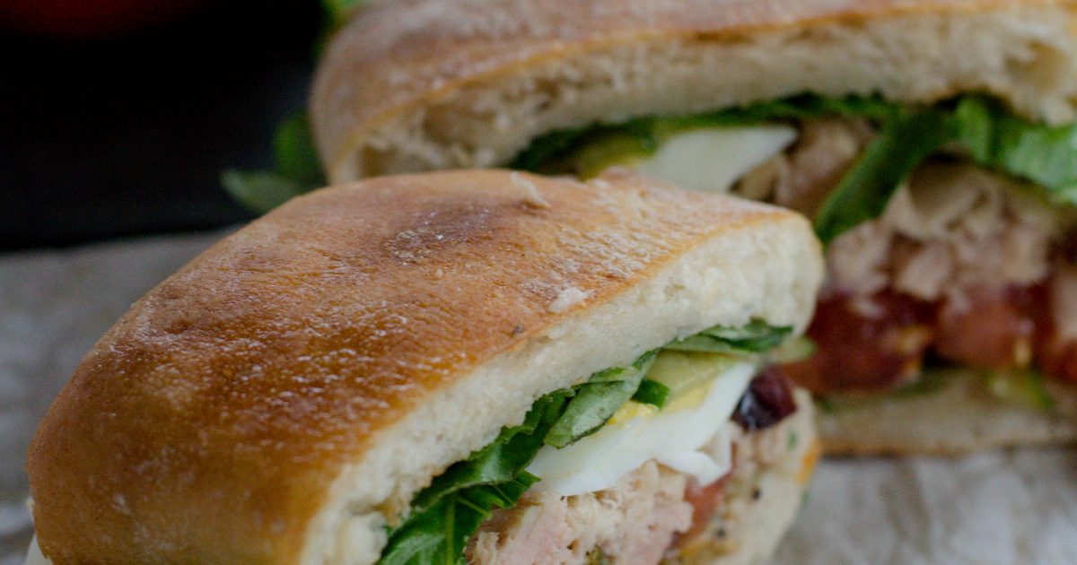 Tuna Pan Bagnat - What the Forks for Dinner?