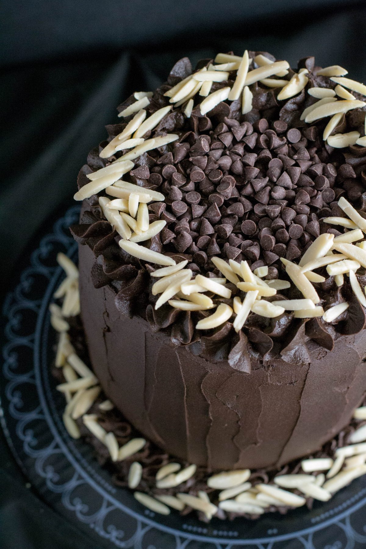 Best Ever Dark Chocolate Cake - What the Forks for Dinner?