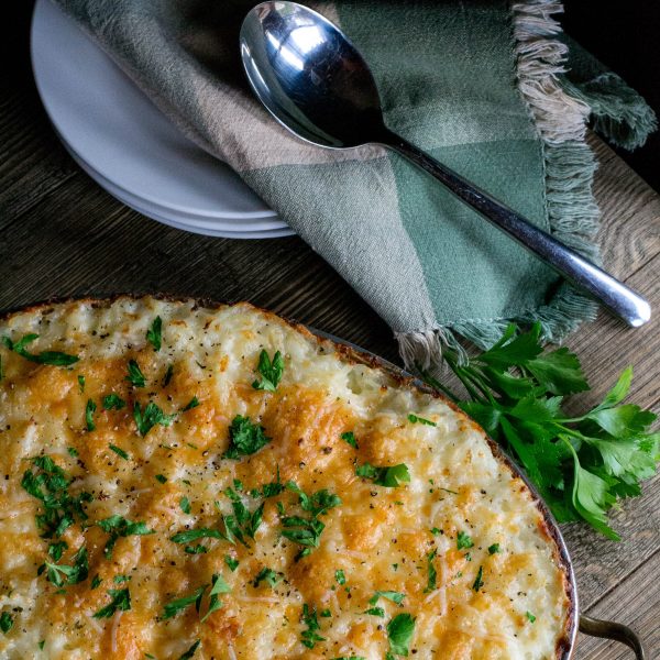 Cheesy Potato Gratin - What the Forks for Dinner?