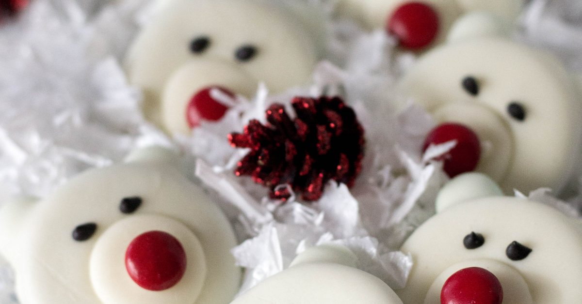 Polar Bear Cookies - What the Forks for Dinner?