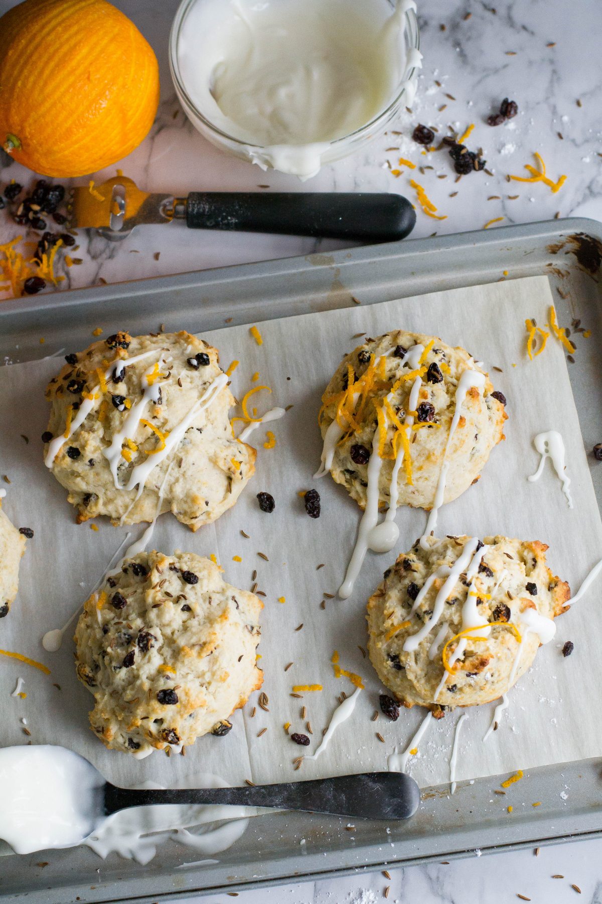 Irish Soda Currant Biscuits - What the Forks for Dinner?