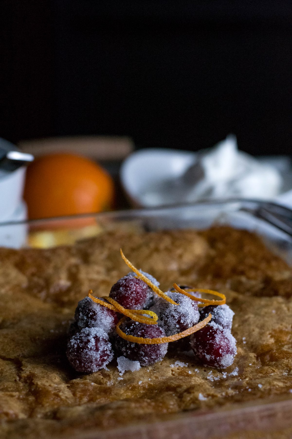 Cranberry Orange Pudding Cake - What the Forks for Dinner?
