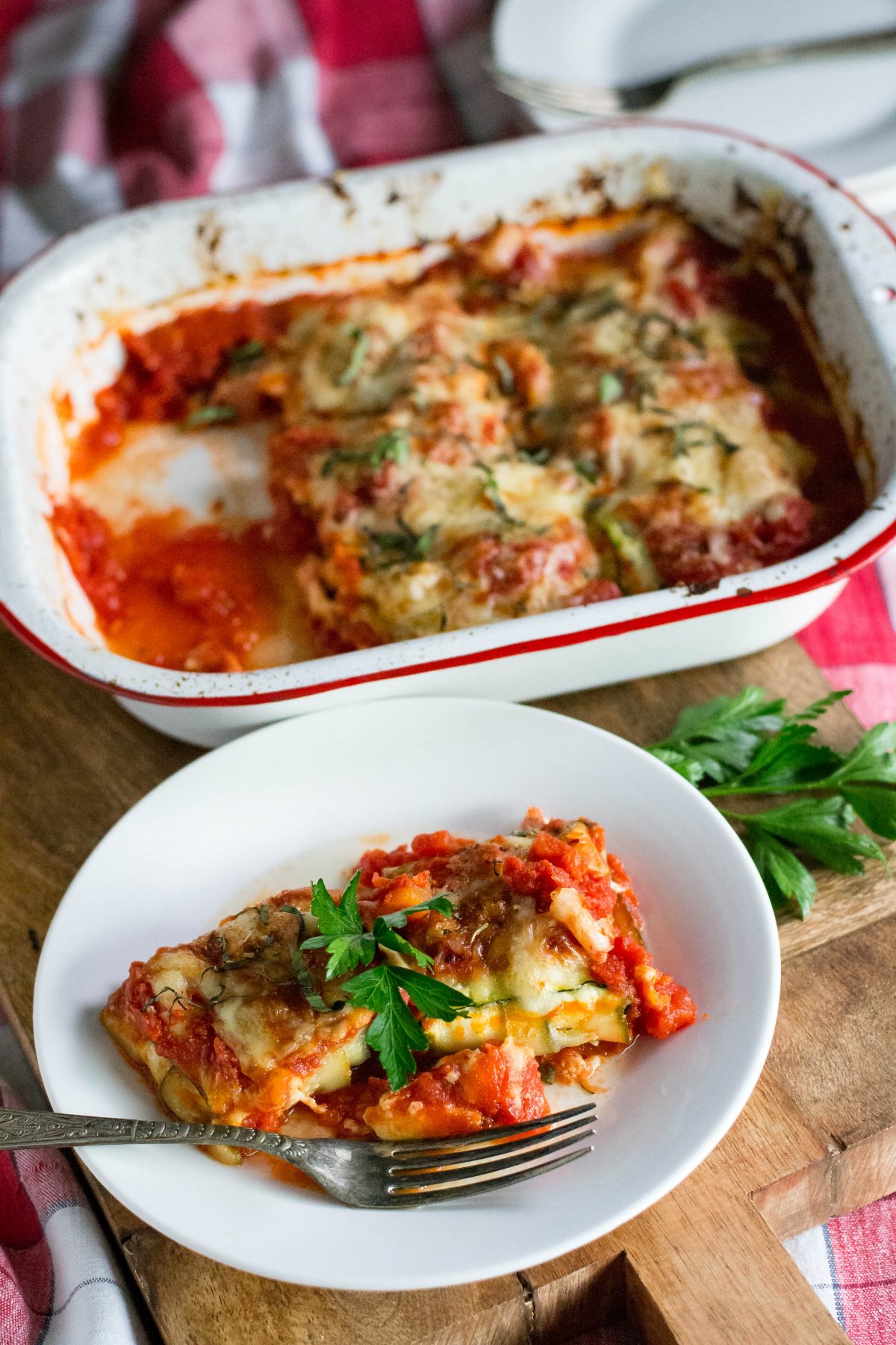 Baked Zucchini Ravioli - What the Forks for Dinner?