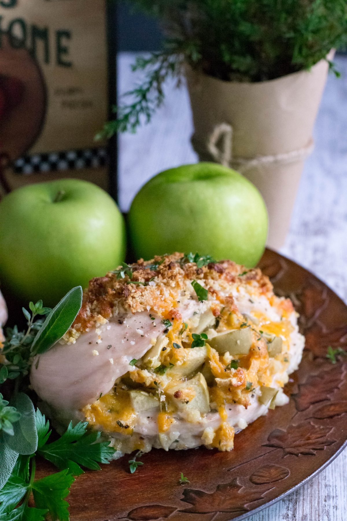 Apple Stuffed Chicken Breast - What the Forks for Dinner?