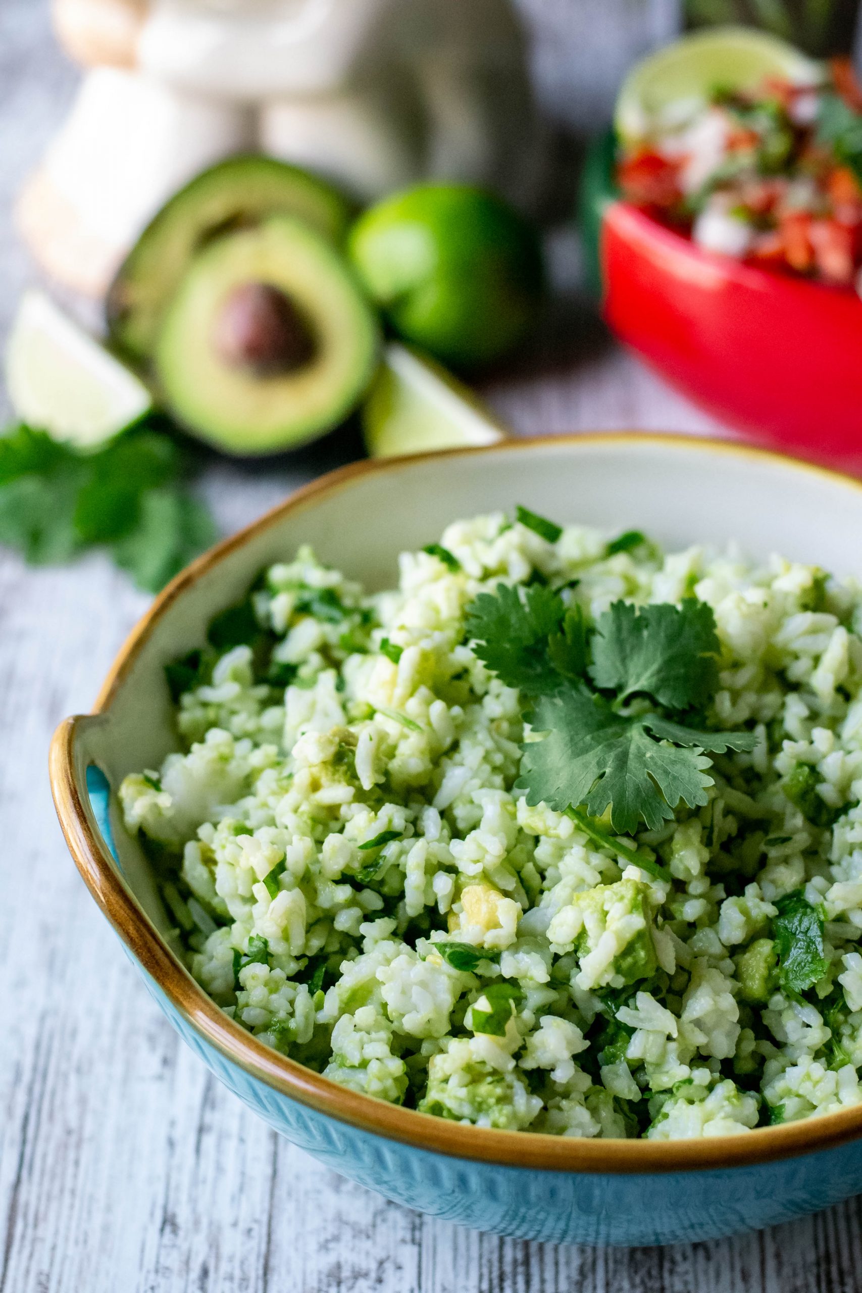Quick Easy Avocado Rice - What the Forks for Dinner?