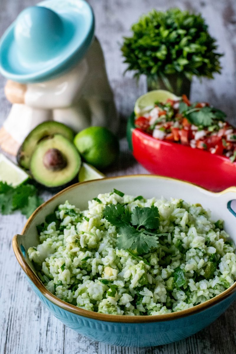 Quick Easy Avocado Rice - What the Forks for Dinner?