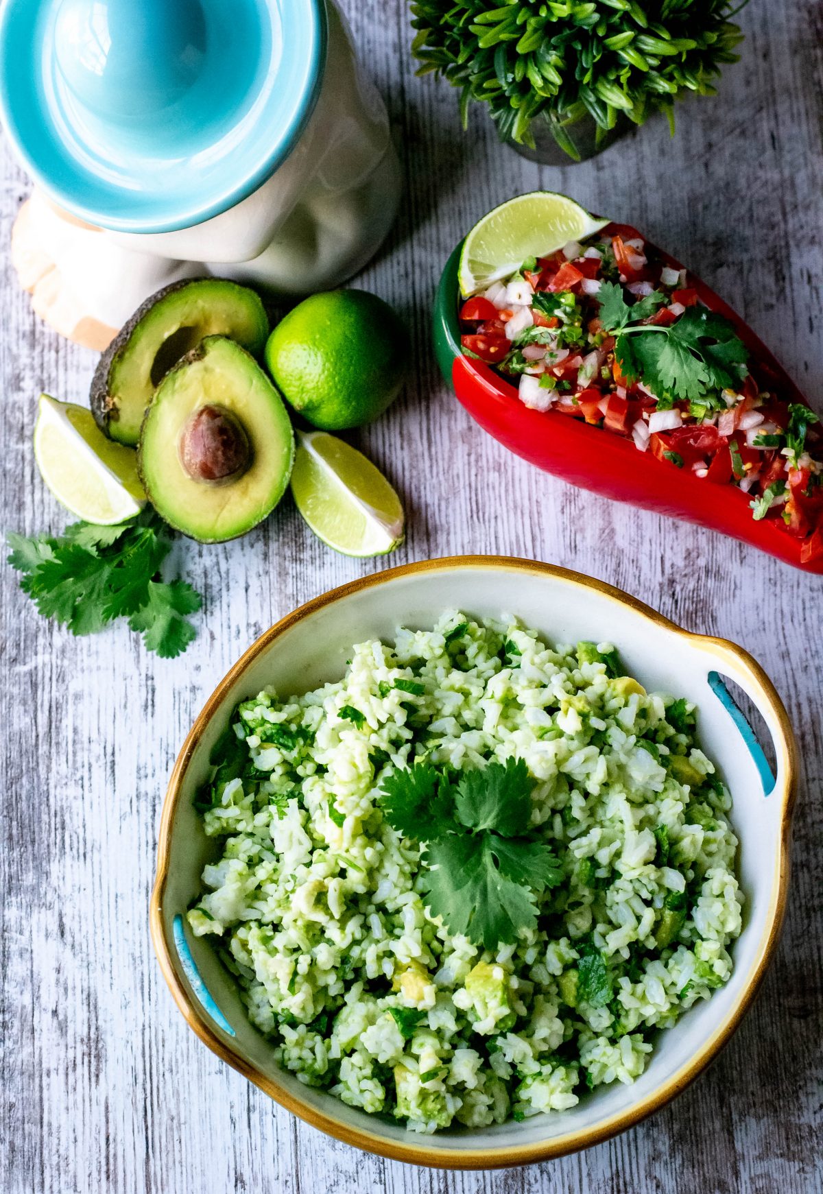 Quick Easy Avocado Rice - What the Forks for Dinner?