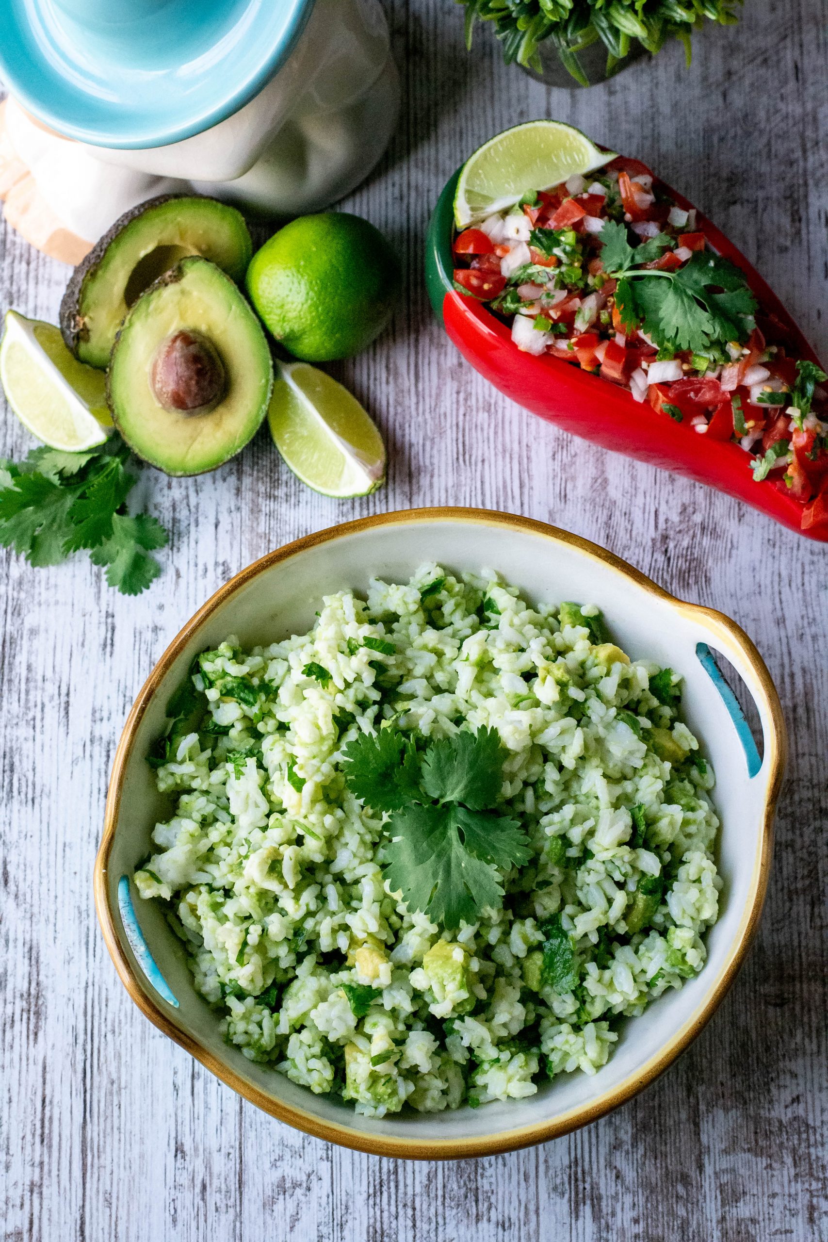Quick Easy Avocado Rice - What the Forks for Dinner?